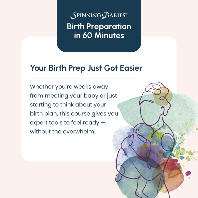 Spinning Babies® Birth Preparation in 60 Minutes Online Course for ...