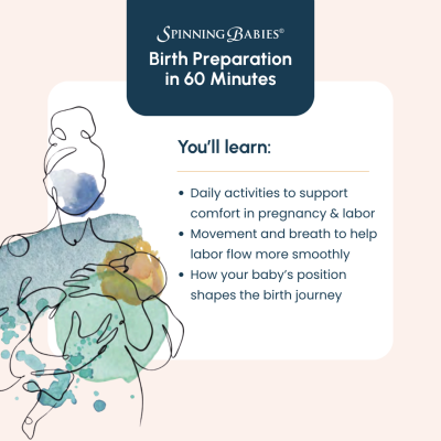 Spinning Babies® Birth Preparation in 60 Minutes Online Course for ...